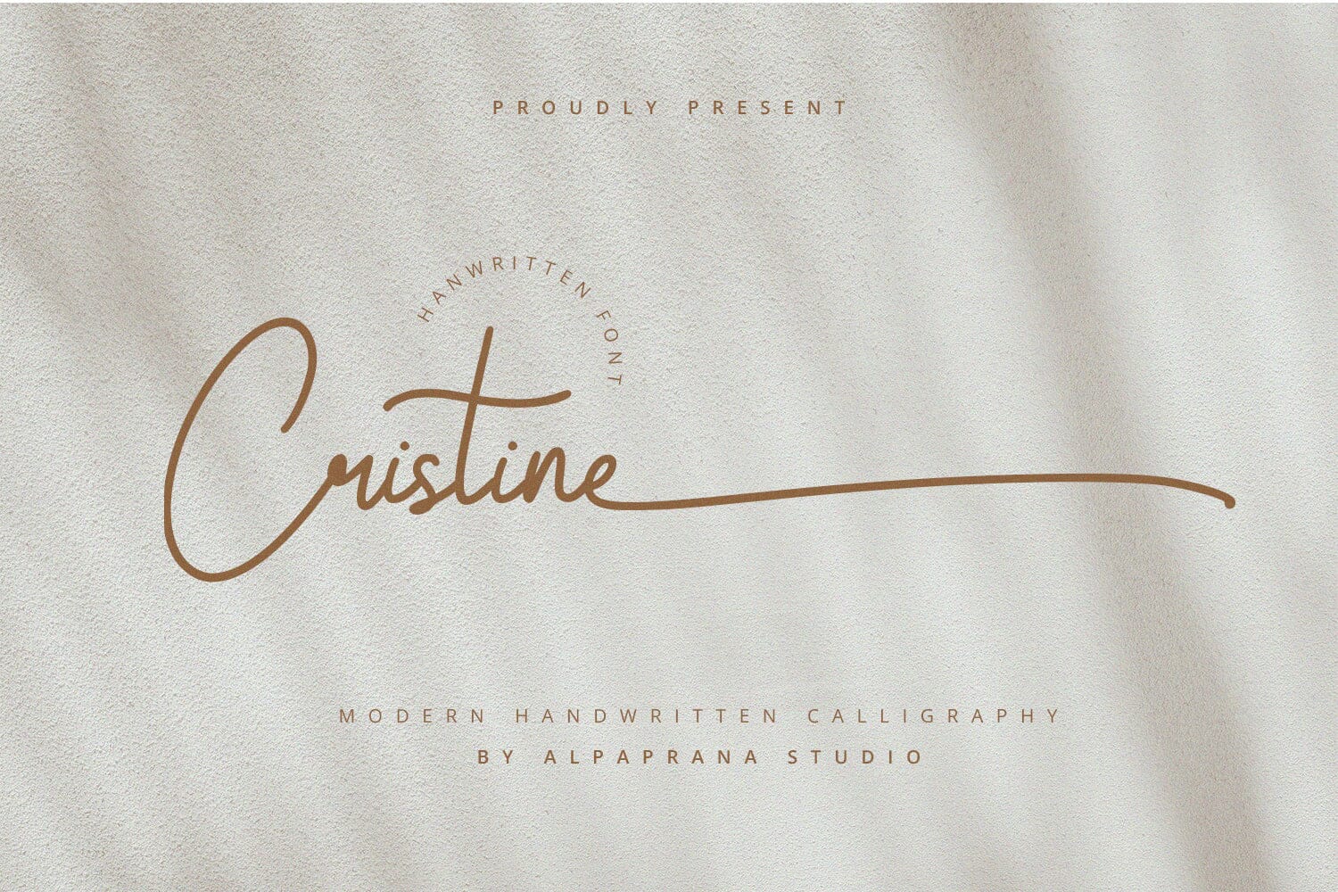 Cristine - Handwritten Font - So Fontsy