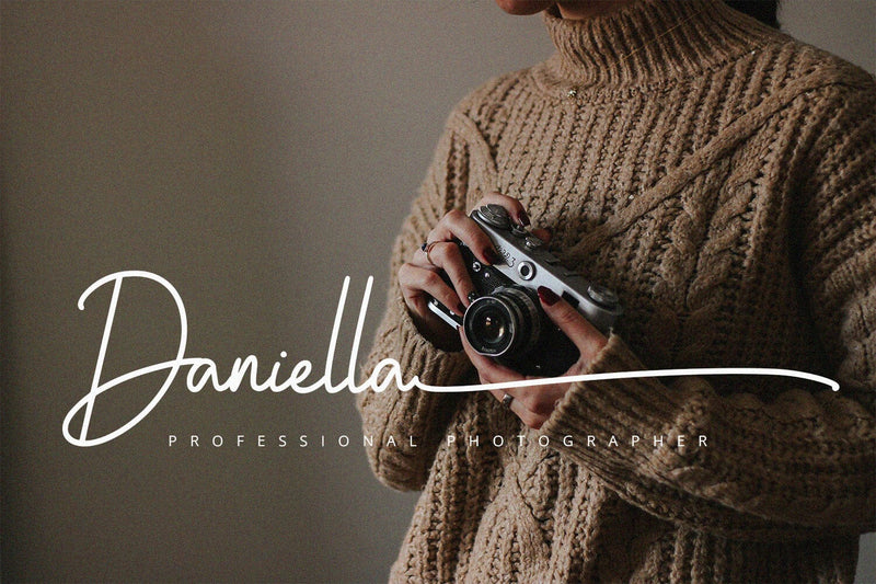 Cristine - Handwritten Font - So Fontsy