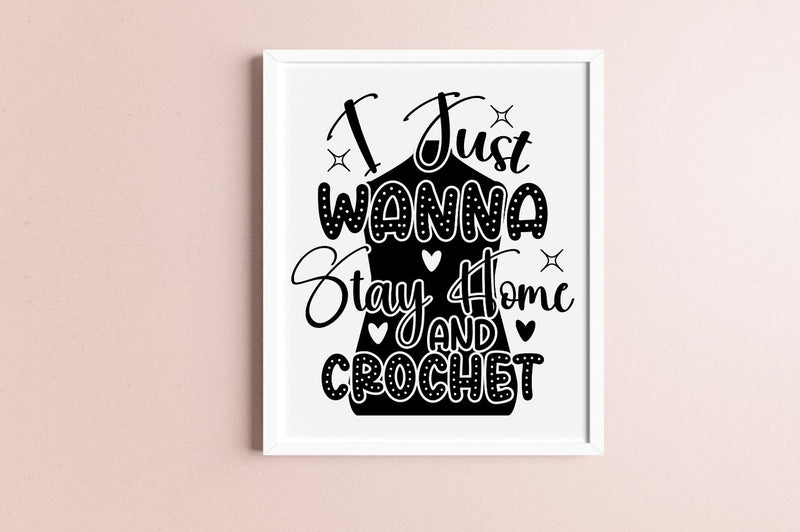 Crochet Quotes SVG Bundle - So Fontsy