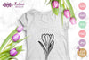 Crocus SVG, Flower Bundle SVG, Floral SVG Bundle, Hand Drawn Flowers ...
