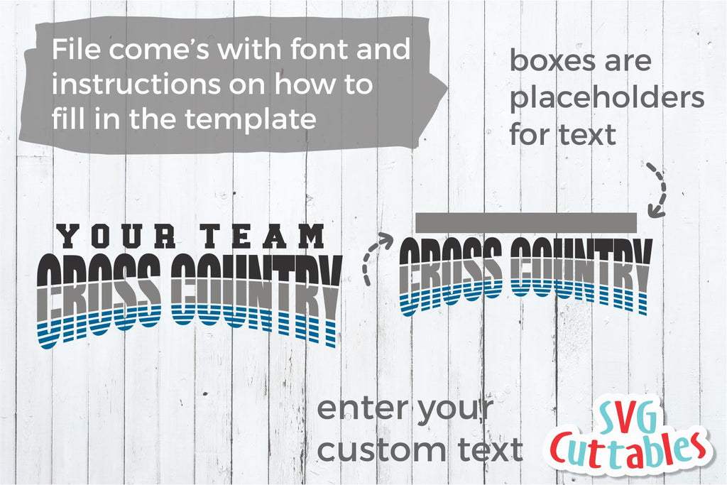 Cross Country Template 002 - So Fontsy