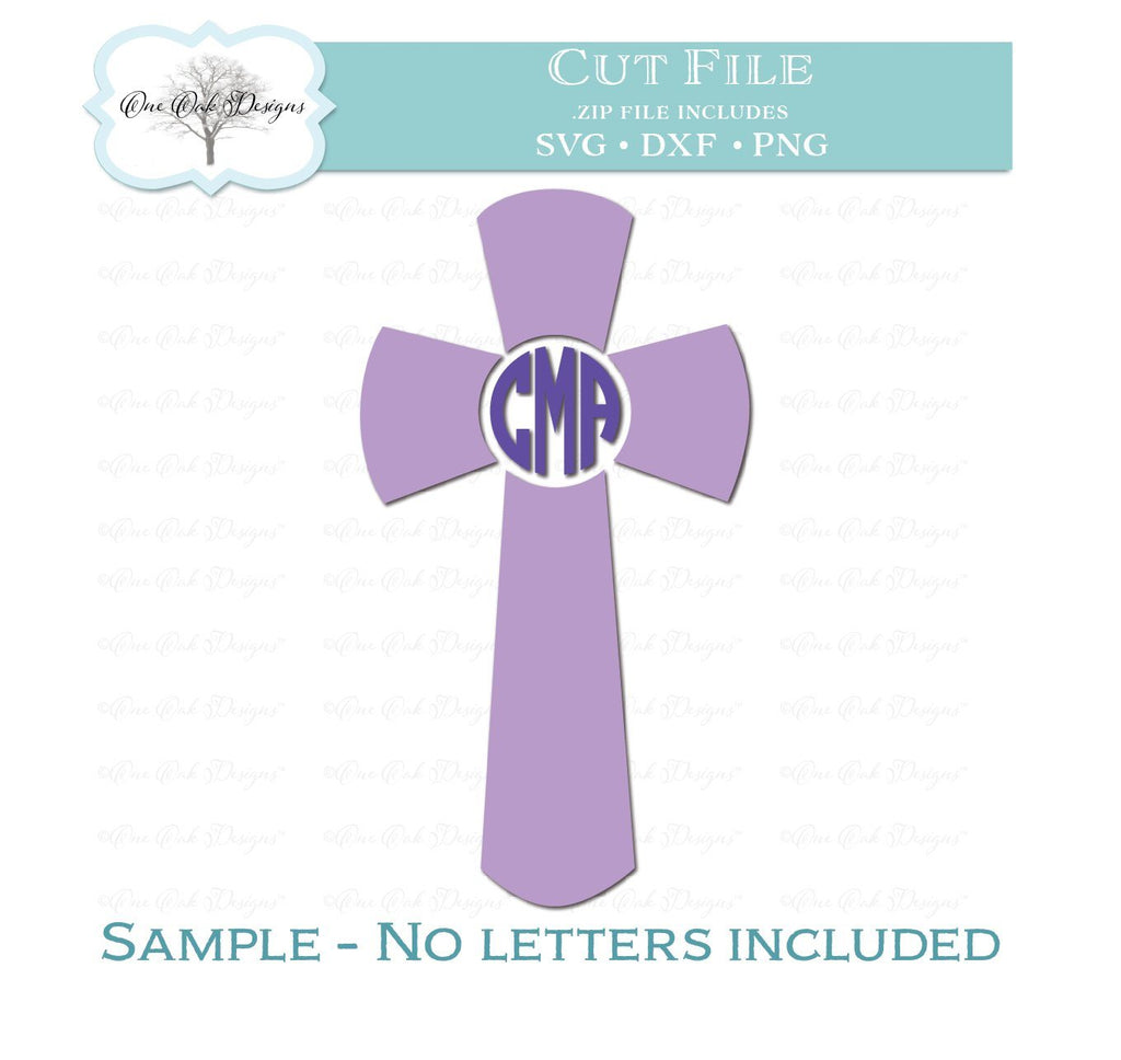 Cross Monogram Frame - So Fontsy