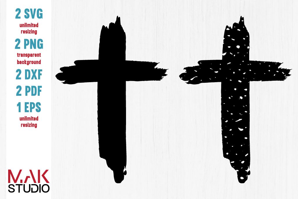 Cross svg, Grunge cross svg, Distressed cross svg, Christ svg, Easter ...