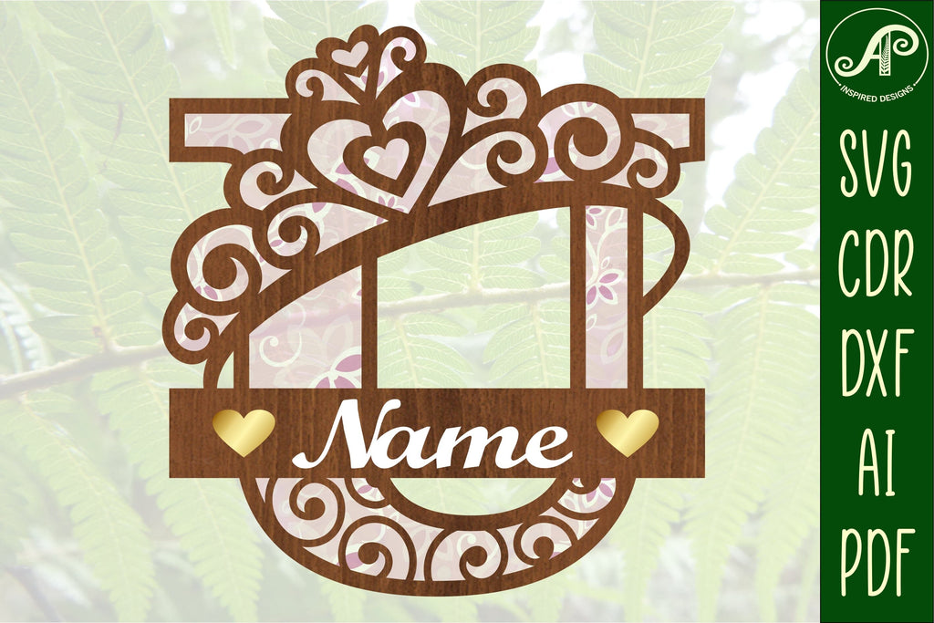 Crown capital monogram letter U SVG - So Fontsy