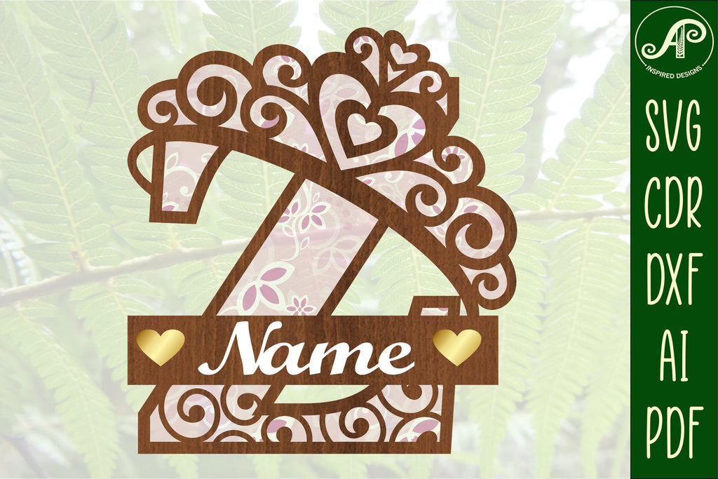 Crown capital monogram letter Z SVG - So Fontsy