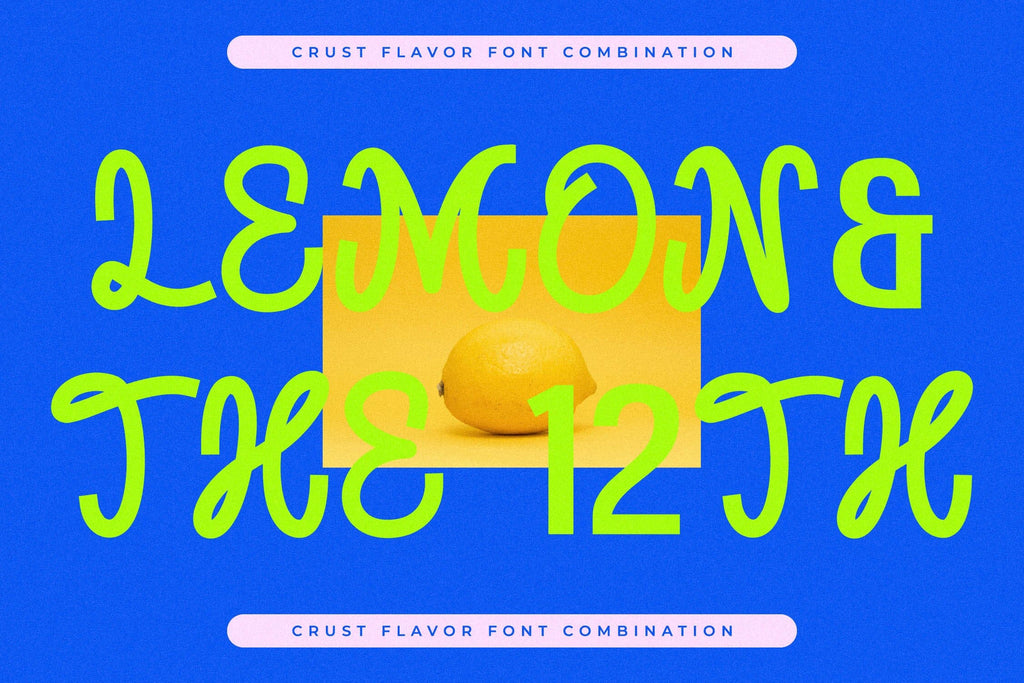 Crust Flavor Typeface - So Fontsy