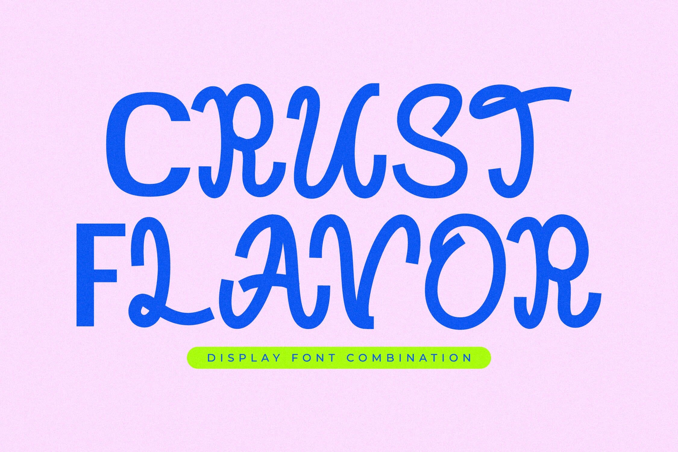 Crust Flavor Typeface - So Fontsy