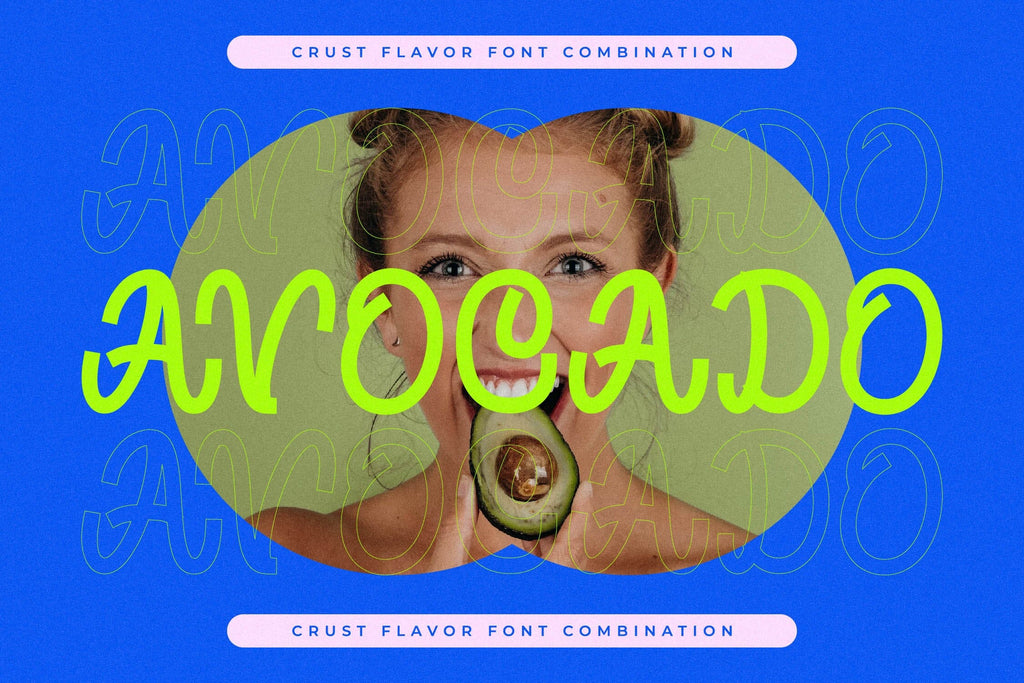 Crust Flavor Typeface - So Fontsy