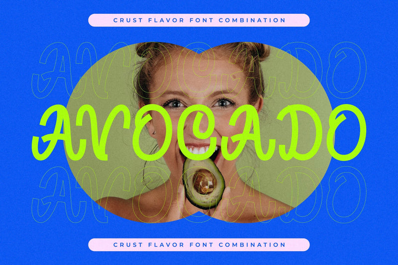 Crust Flavor Typeface - So Fontsy