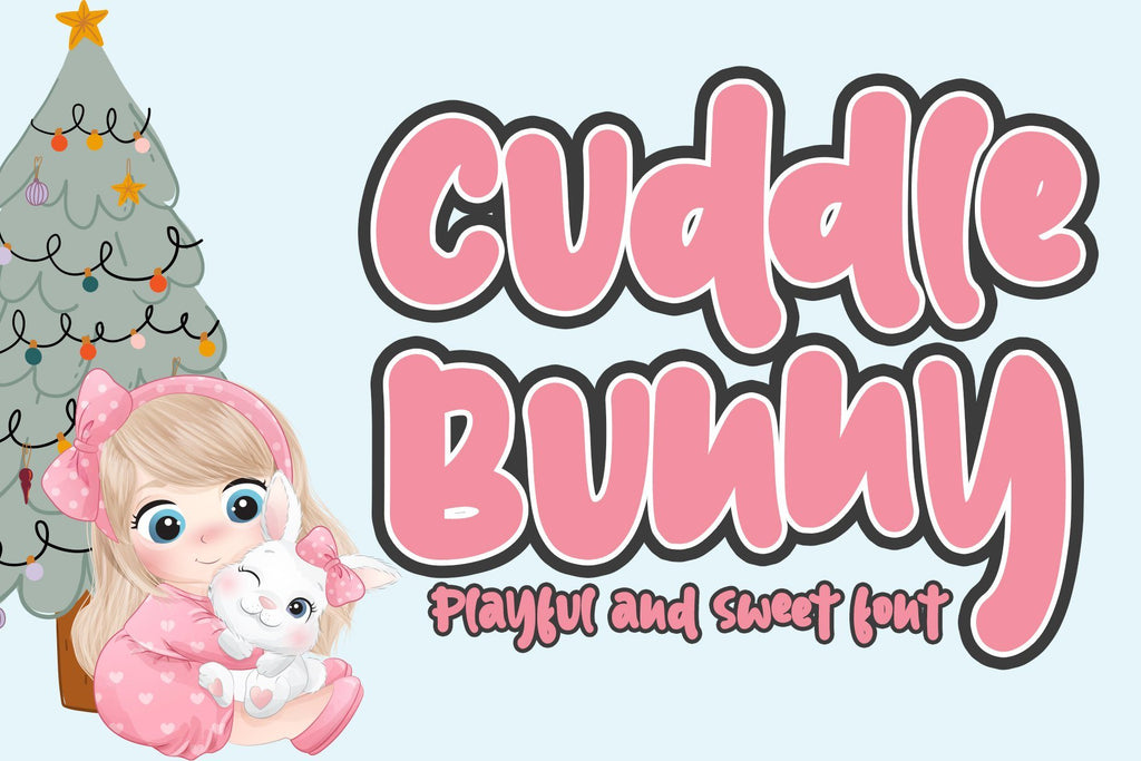 Cuddle Bunny - So Fontsy