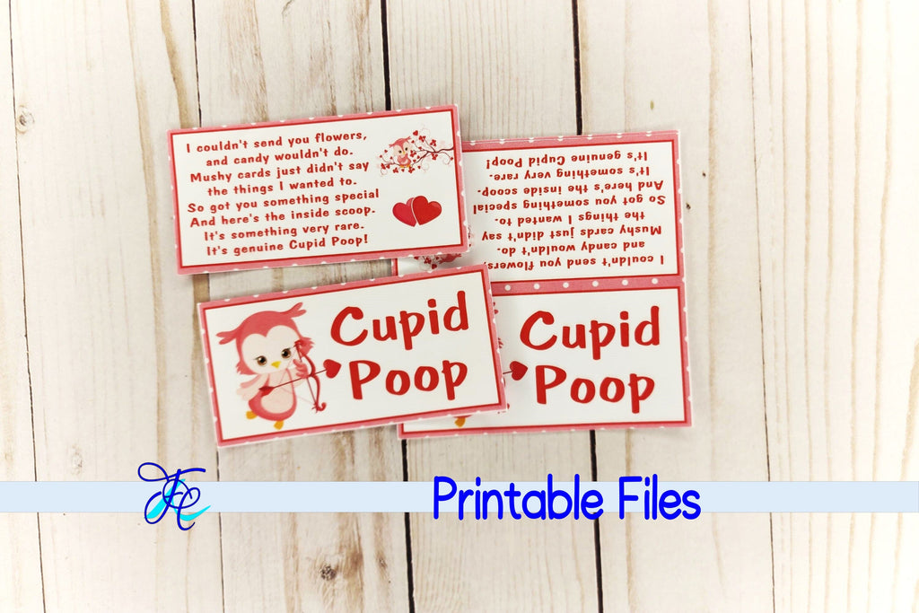 Cupid Poop Bag Topper - So Fontsy
