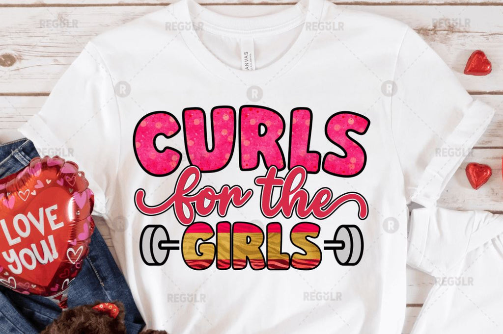 Curls For The Girls SVG - So Fontsy