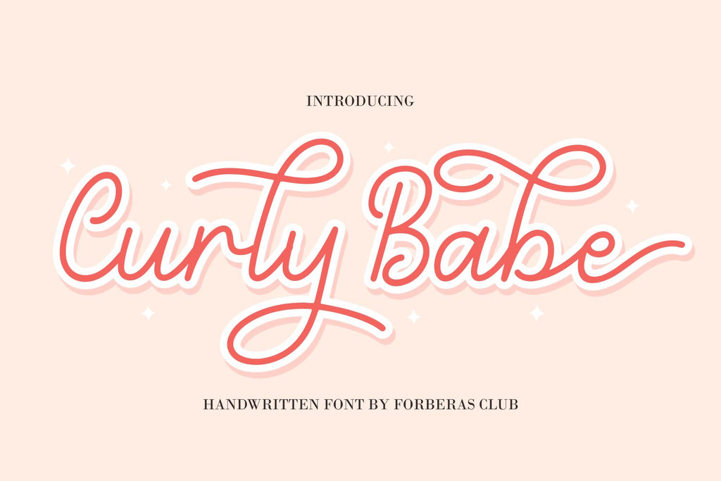 Curly Babe - So Fontsy