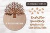 Customizable Family Tree SVG | Family Tree Decor | Family Tree ...