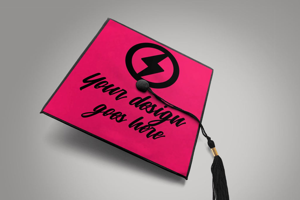 Graduation Cap Design Mock Up - So Fontsy