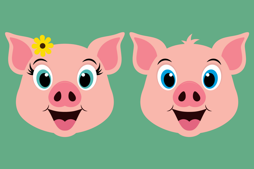 Cute Barnyard Animal Face Bundle | Farm SVG - So Fontsy