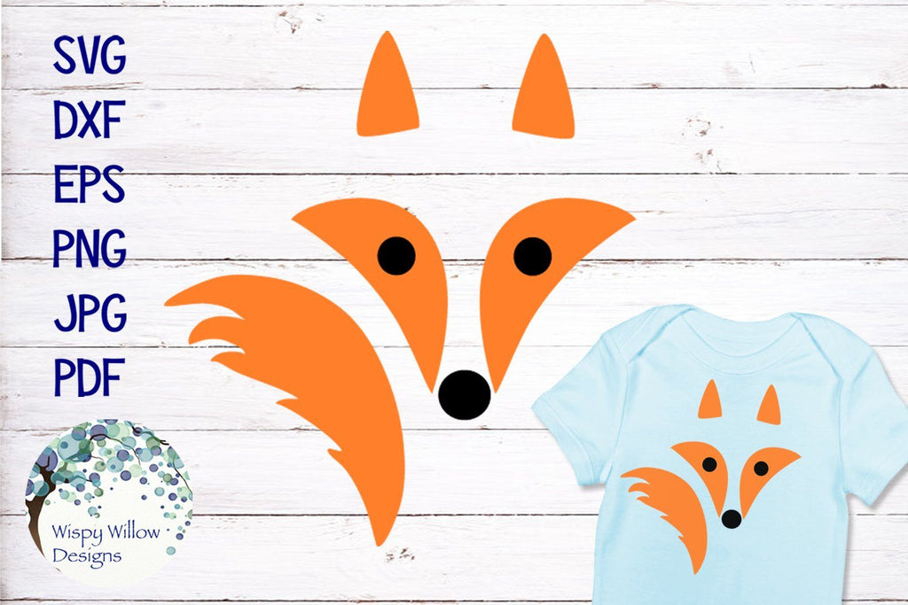 Cute Fox SVG - So Fontsy