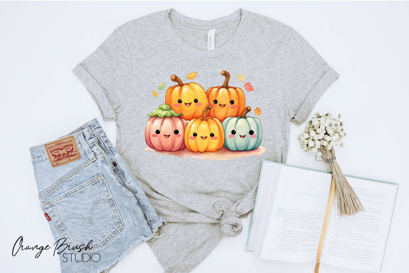 Cute Halloween Sublimation Bundle: PNG Watercolor Clipart - So Fontsy