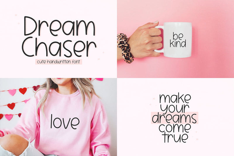 Cute Handwriting Font Bundle - So Fontsy