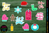 Cute Kawaii Christmas Stickers- Christmas Planner Stickers - So Fontsy