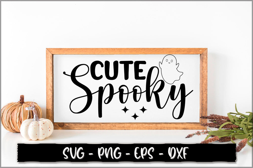 Cute spooky SVG - So Fontsy