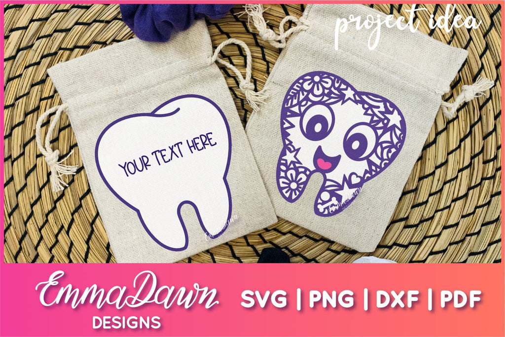 Cute Tooth SVG Bundle - So Fontsy