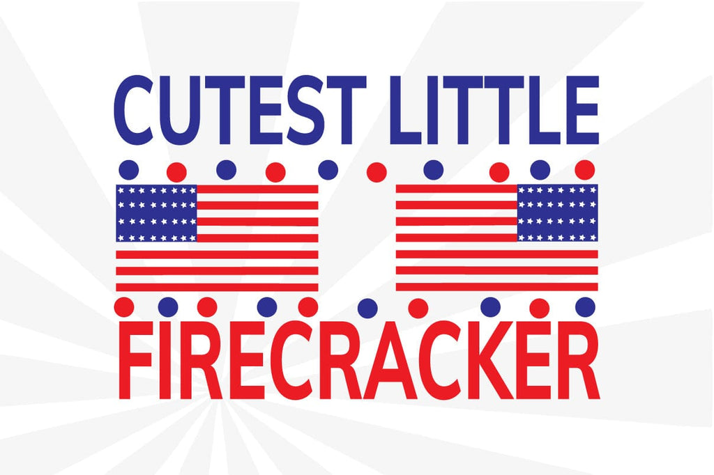 Cutest Little Firecracker - So Fontsy