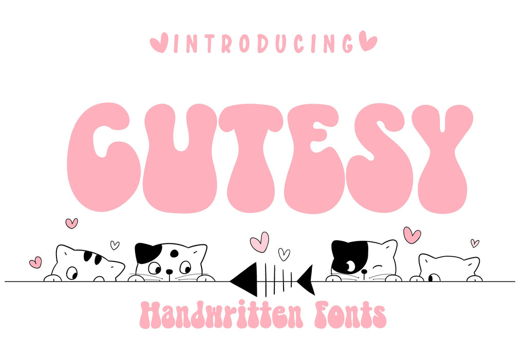 Cutesy Fonts - So Fontsy