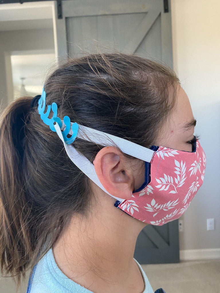 Cuttable Ear Saver Face Mask Hook Design Template (SVG/PNG/JPEG) - So ...