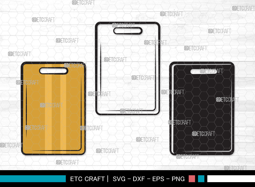 Cutting Board Clipart SVG | Kitchen Board Svg | Cutting Boards With ...