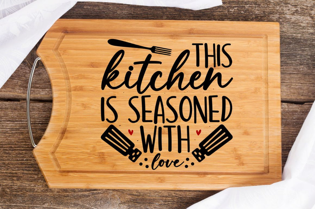 Cutting Board SVG Bundle - So Fontsy