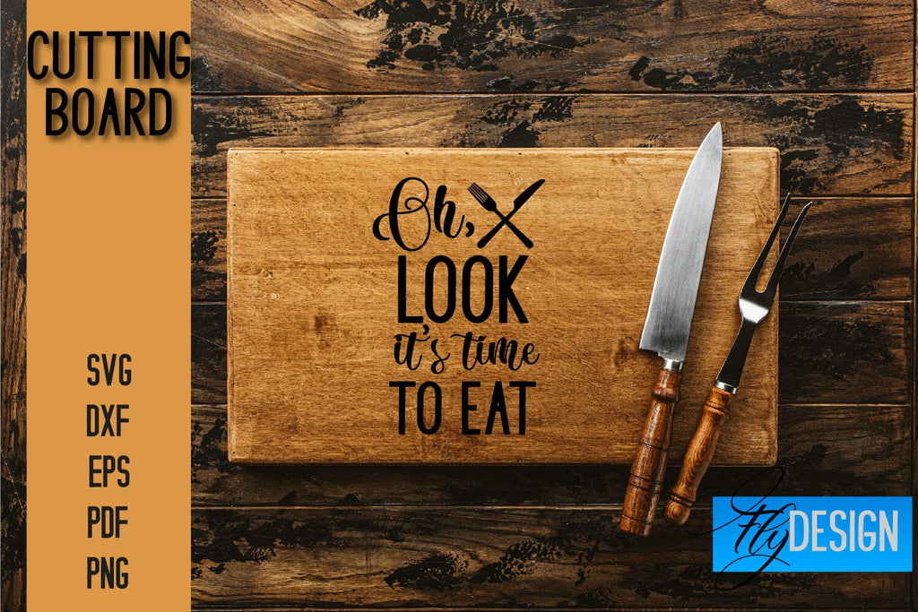 Cutting Board SVG | Kitchen Quotes SVG | Kitchen Sayings SVG - So Fontsy