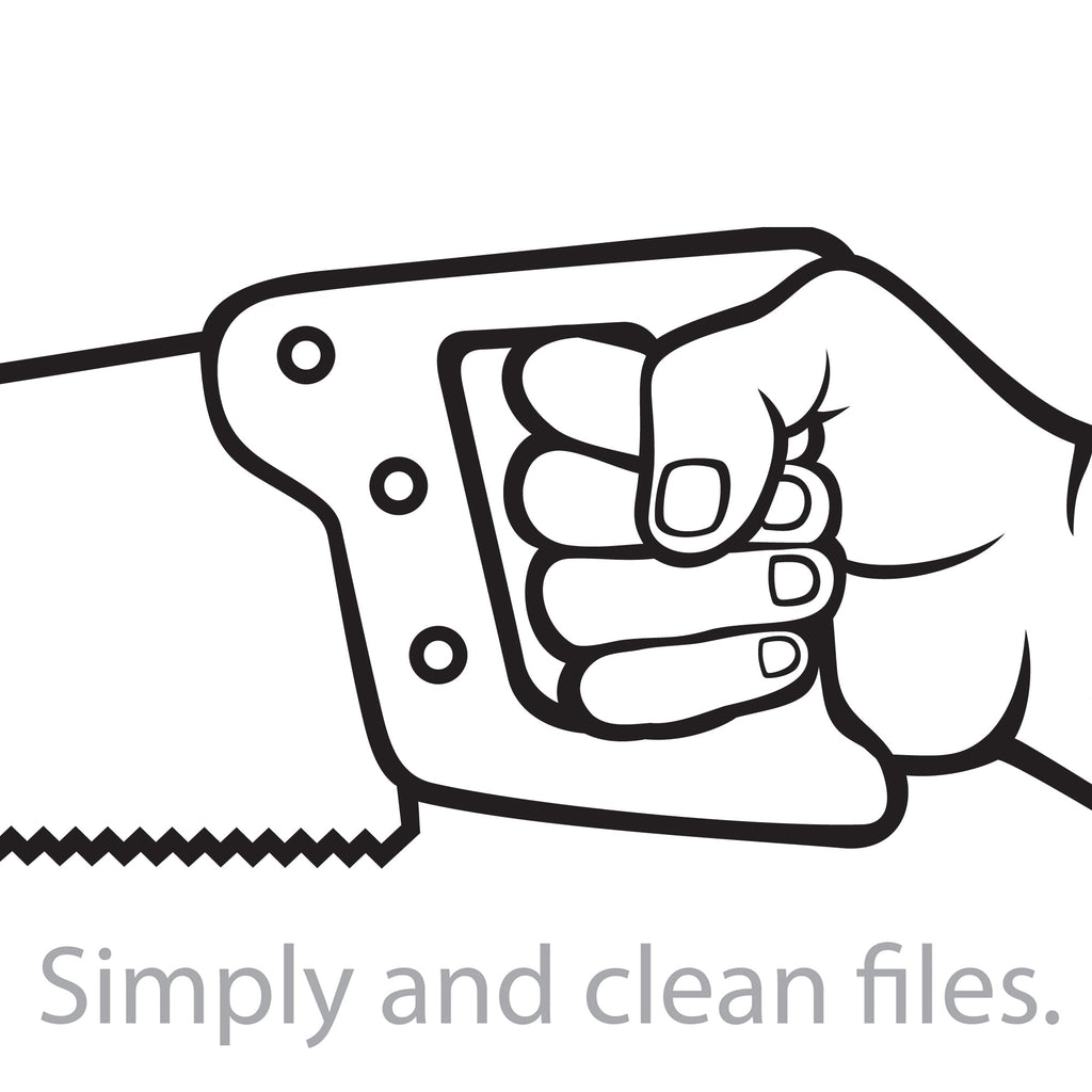 Cutting tree with hand saw. Cut files for Cricut. Clip Art silhouette ...