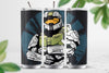 Cyborg 20 Oz Tumbler Wrap Sublimation Design - So Fontsy