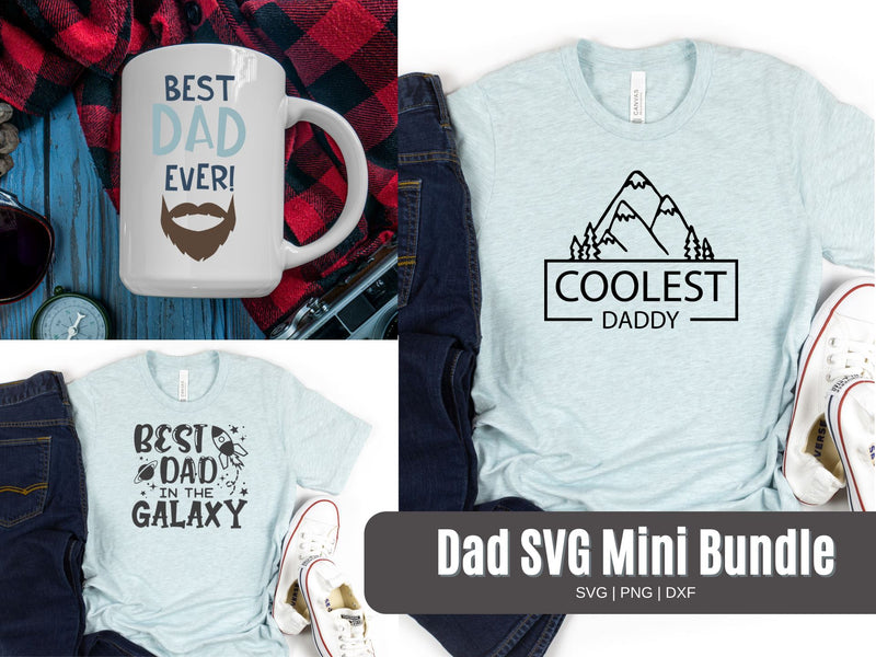Dad SVG Mini Bundle | Father's Day - So Fontsy