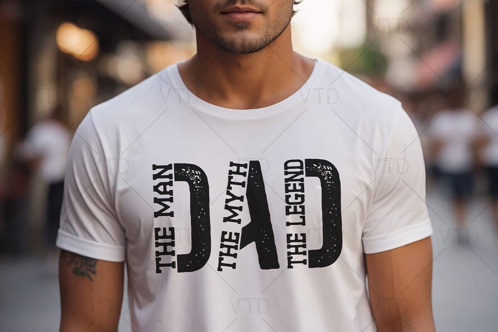 Dad The Man The Myth The Legend Svg Png Files, Dad Svg, Father Svg, Fathers Day Svg, Dad Quote ...
