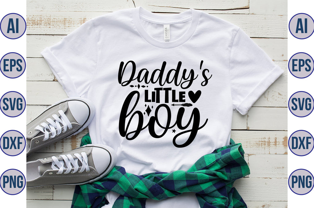 daddy's little boy svg - So Fontsy