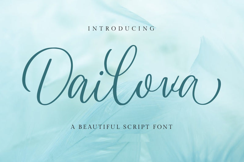 Dailova – Beautifull Script - So Fontsy