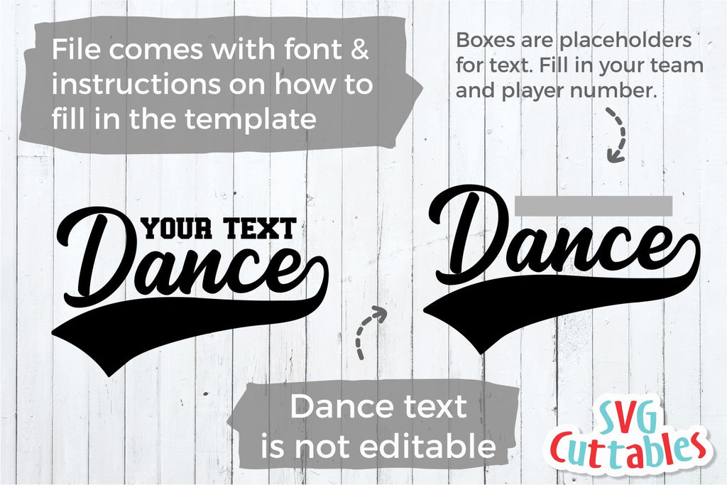 Dance SVG | Dance Template 0025 | Dance Shirt - So Fontsy