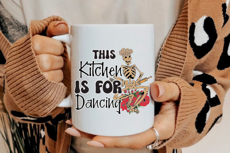 Dancing Kitchen Sublimation - So Fontsy