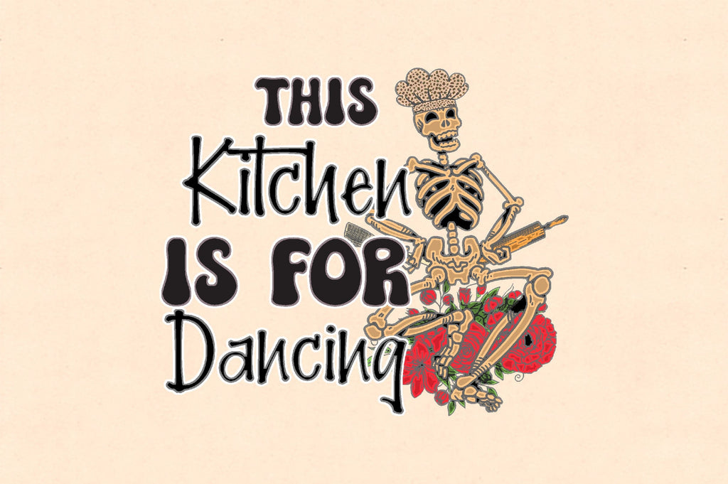 Dancing Kitchen Sublimation - So Fontsy