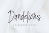 Dandelions| Handwritten Font - So Fontsy