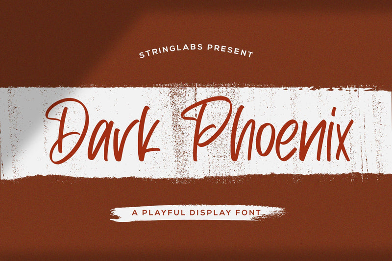 Dark Phoenix - Playful Display Font - So Fontsy