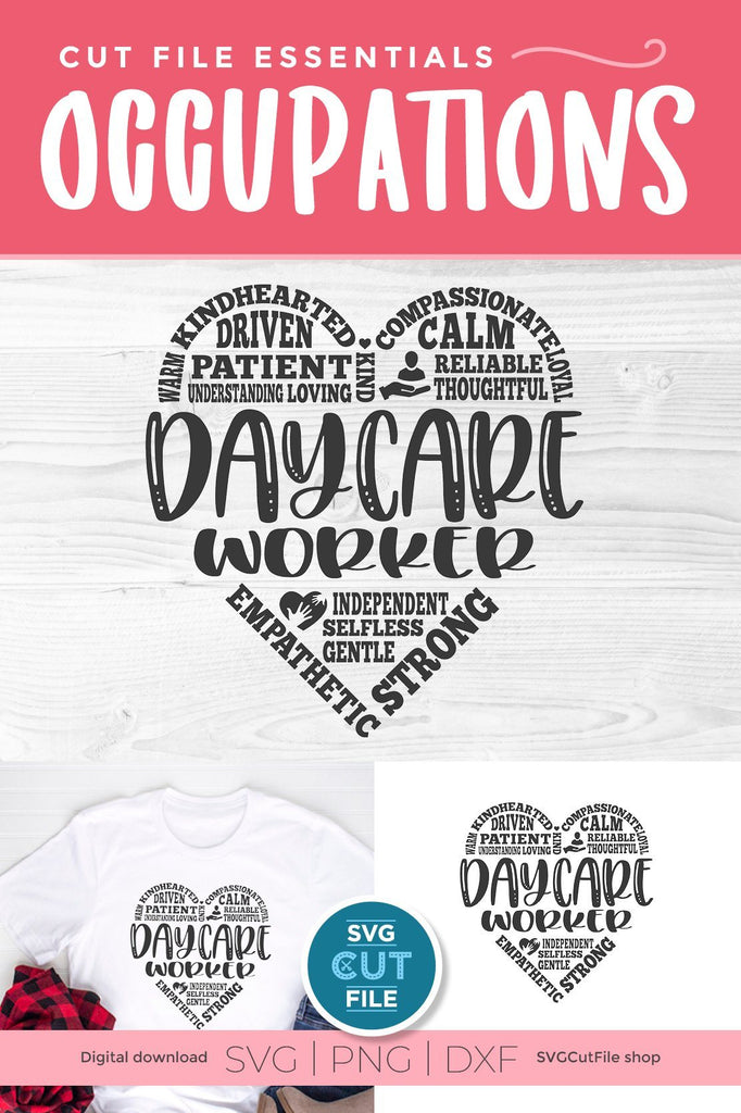 Daycare worker svg, daycare provider svg, early childhood svg - So Fontsy