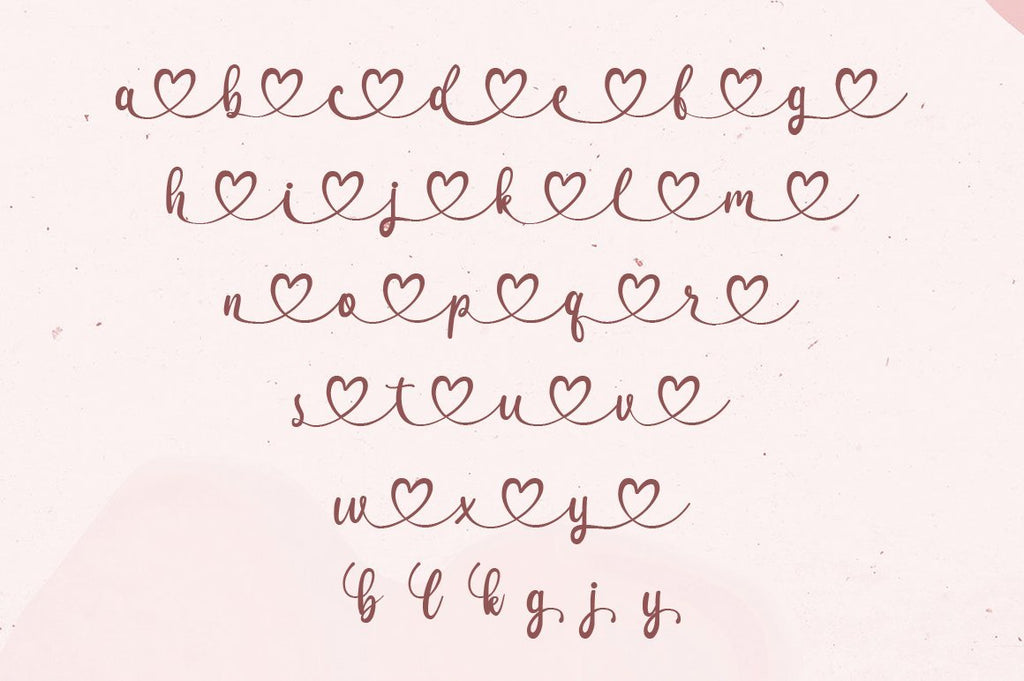 Dear Heart - Lovely Calligraphy Font - So Fontsy