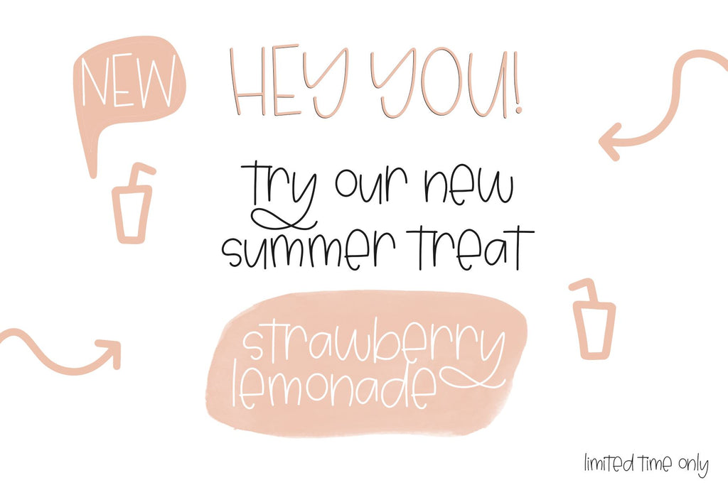 Dear May - Fun Font with Doodles! - So Fontsy