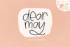 Dear May - Fun Font with Doodles! - So Fontsy