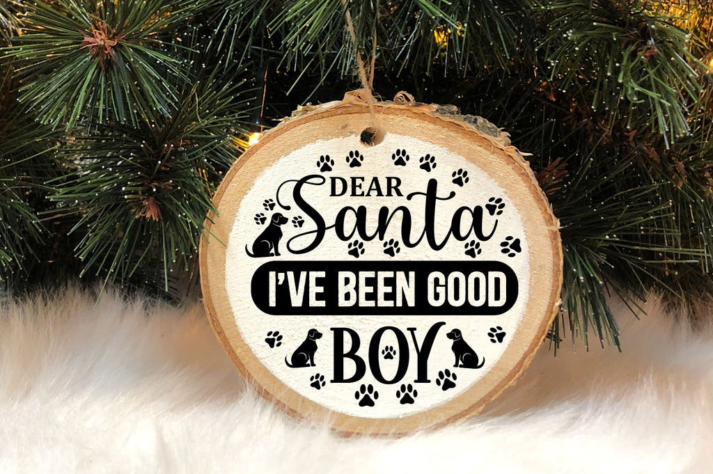 Dear santa ive been good boy SVG Design - So Fontsy