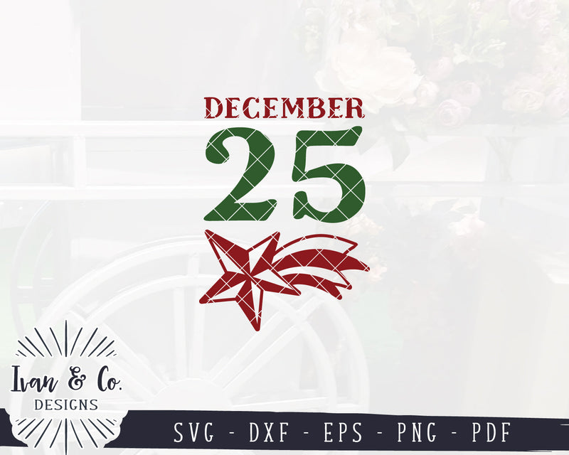 December 25 SVG Files | Holidays Svg | Farmhouse Christmas Svg ...