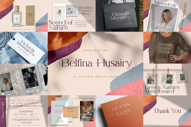 Decorative Serif Font Bundle - So Fontsy